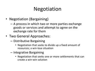 Conflict and Negotiation.ppt | War and Conflicts