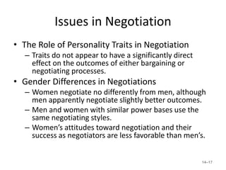conflict and negotiation in project management | PPT