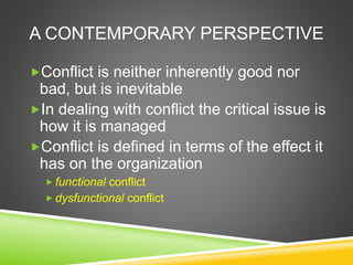 Conflict and negotiations | PPTX