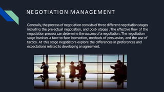 Conflict and negotiation in international business | PPTX