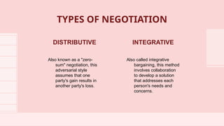 Conflict and negotiation in Organisation Behaviour | PPT