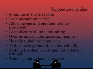 Conflict and negotiations | PPT