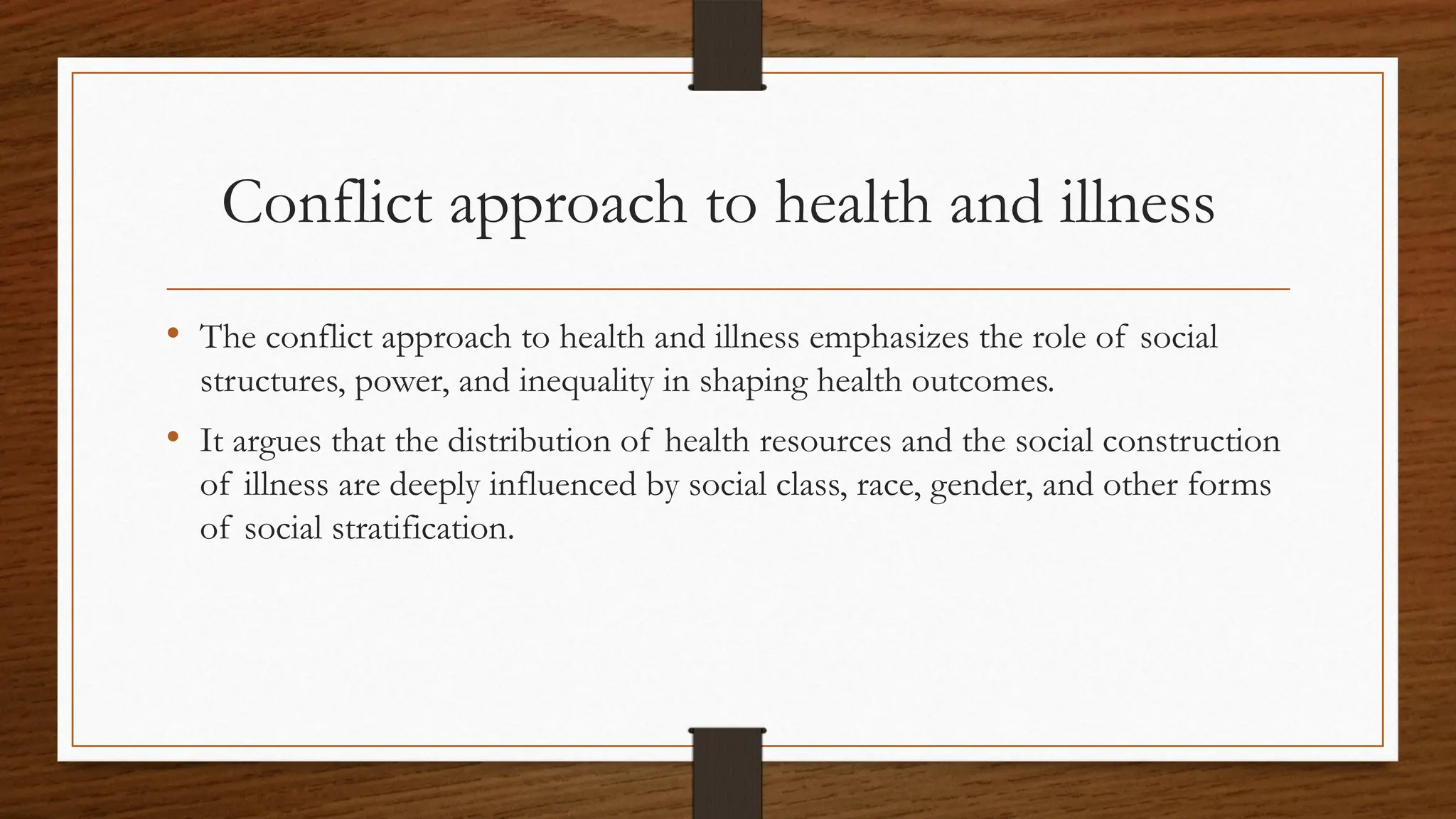 Conflict Approach in sociology with example | PPTX