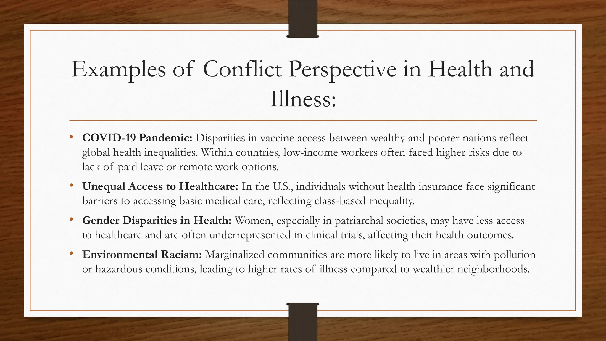 Conflict Approach in sociology with example | PPTX