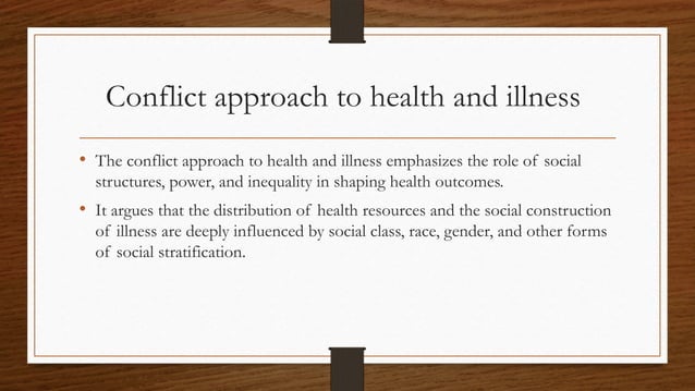 Conflict Approach in sociology with example | PPTX