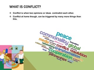 Conflict at home | PPTX