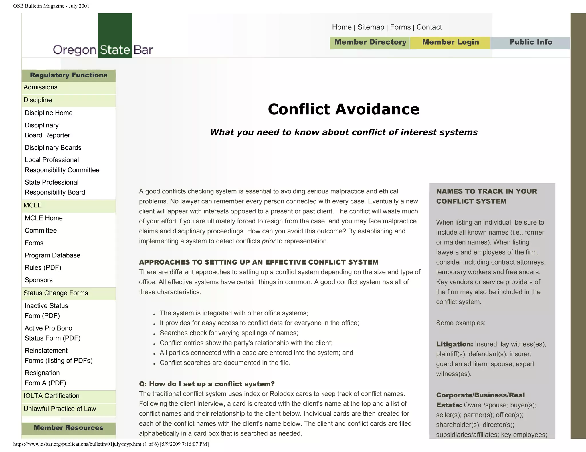 Conflict Avoidance | PPT