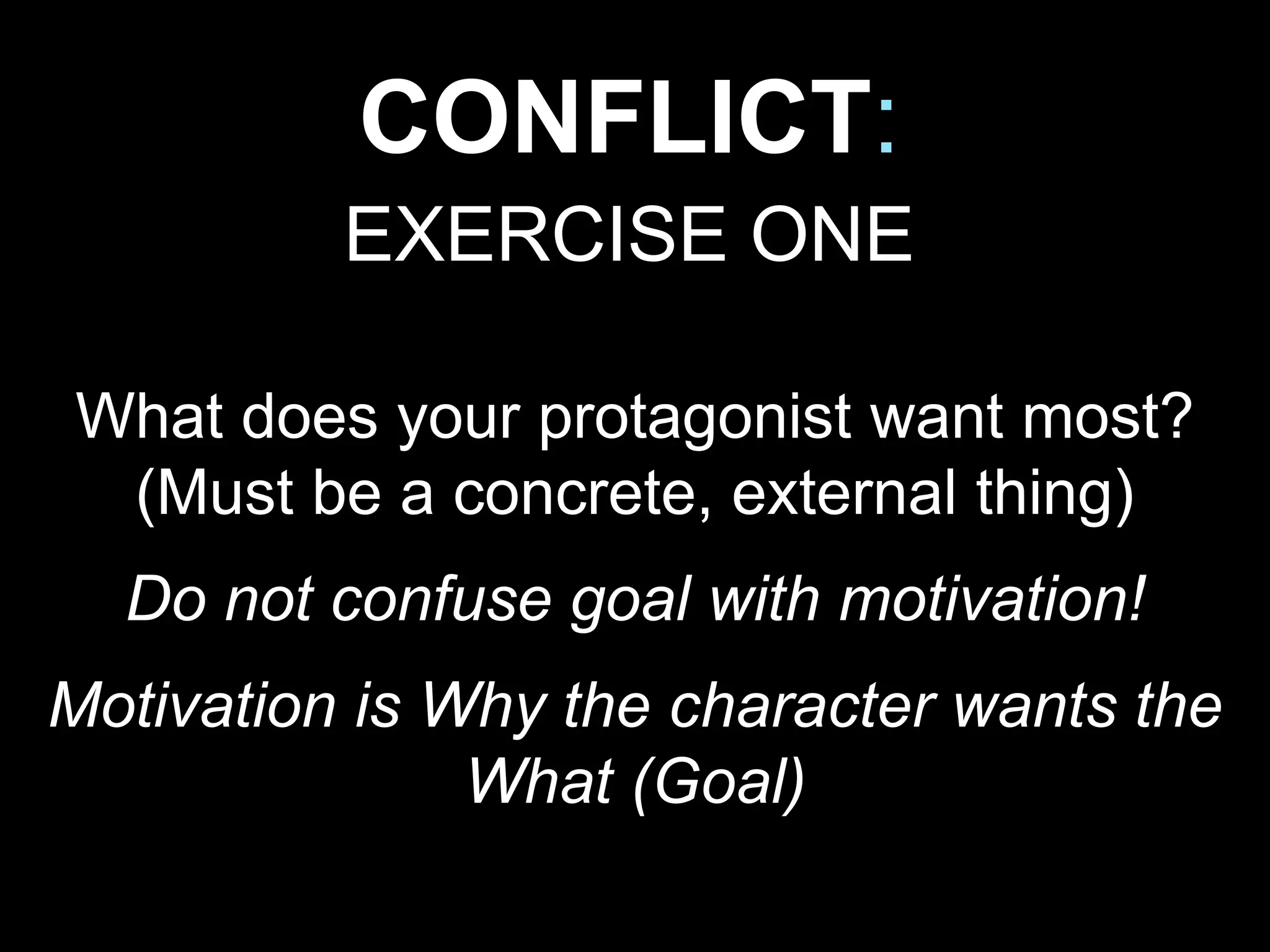 Conflict and How To Fill Out The Conflict Box | PPT