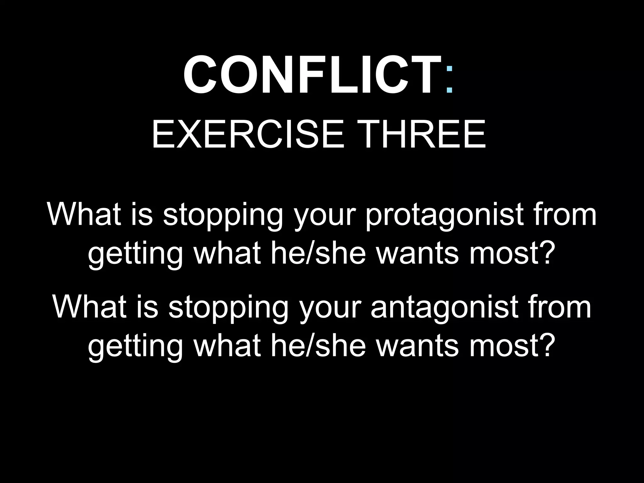 Conflict and How To Fill Out The Conflict Box | PPT