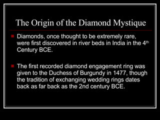 Conflict Diamonds | PPT