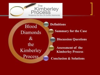 Conflict Diamonds & Kimberley Process | PPTX