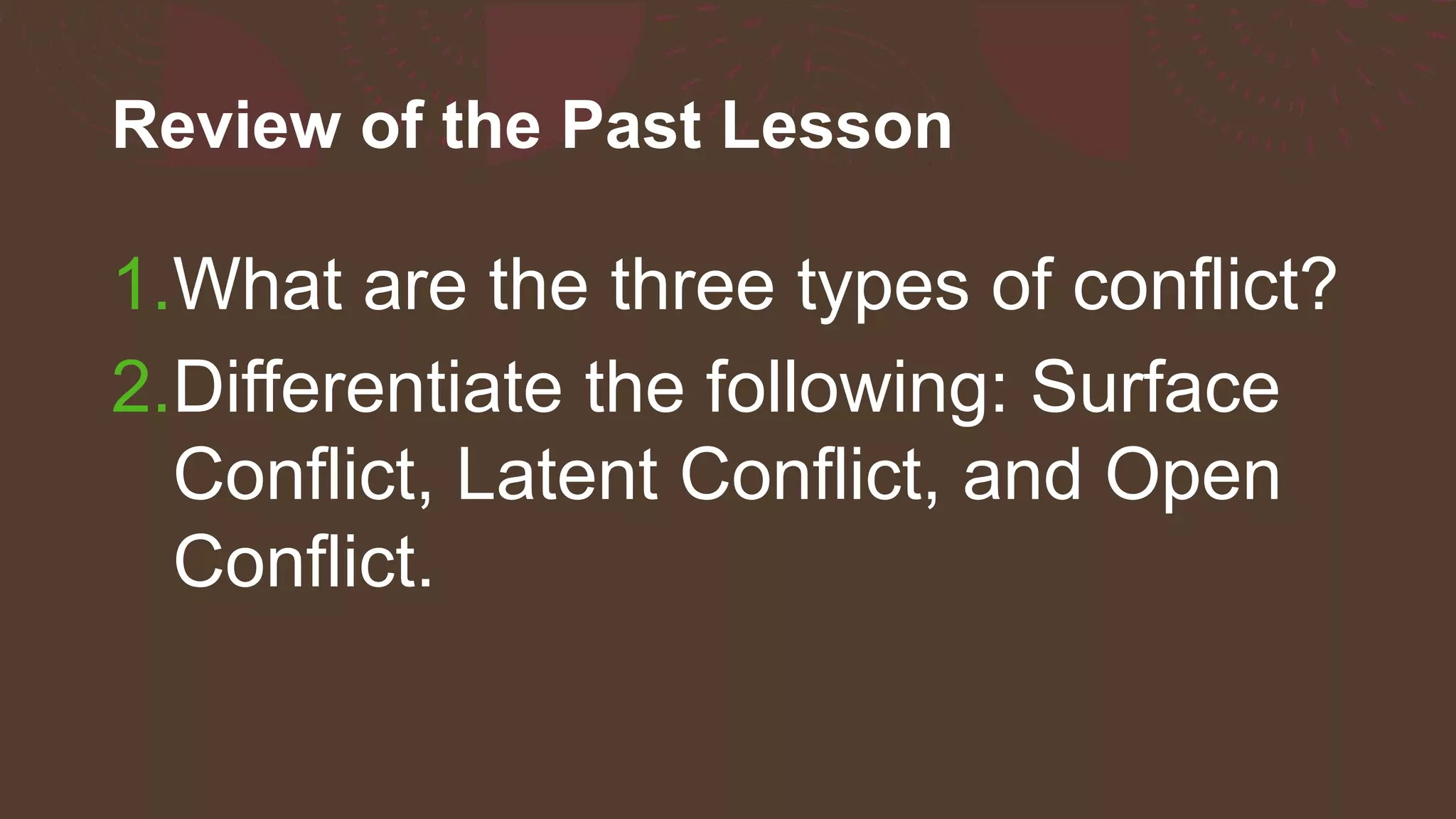 CONFLICT ESCALATION.pptx