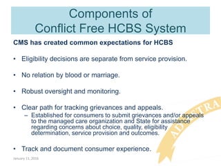 Conflict Free HCBS | PPTX