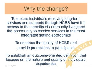 Conflict Free HCBS | PPTX