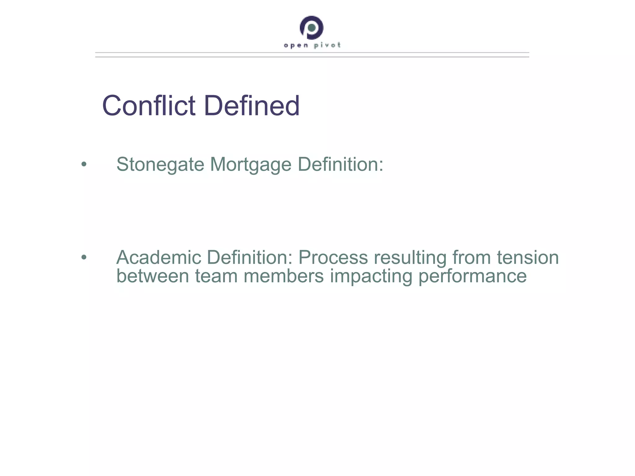 Conflict handouts | PPTX | Careers