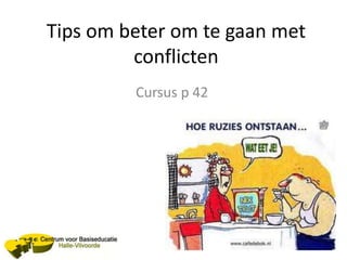 Conflicthantering | PPTX