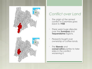 Conflict in Colombia | PPT