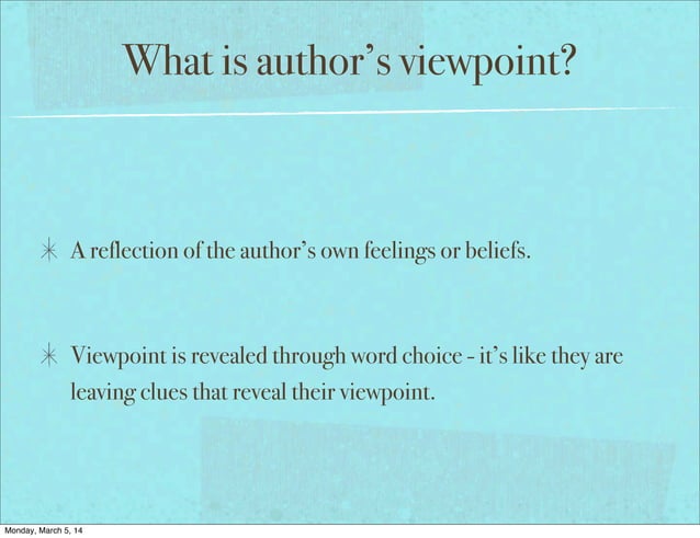 Conflicting Evidence & Viewpoints | PPT