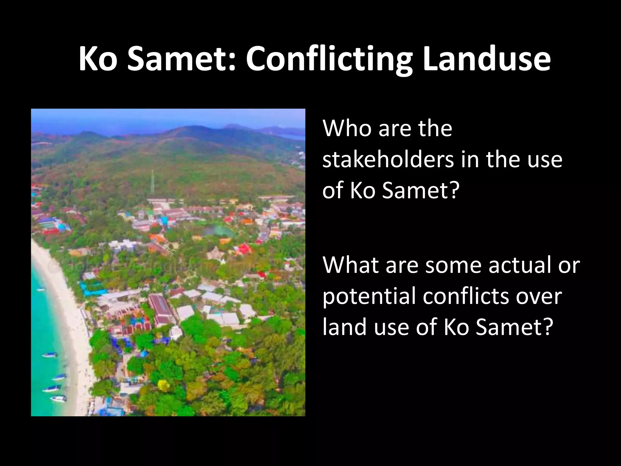 Conflicting land use intro | PPTX