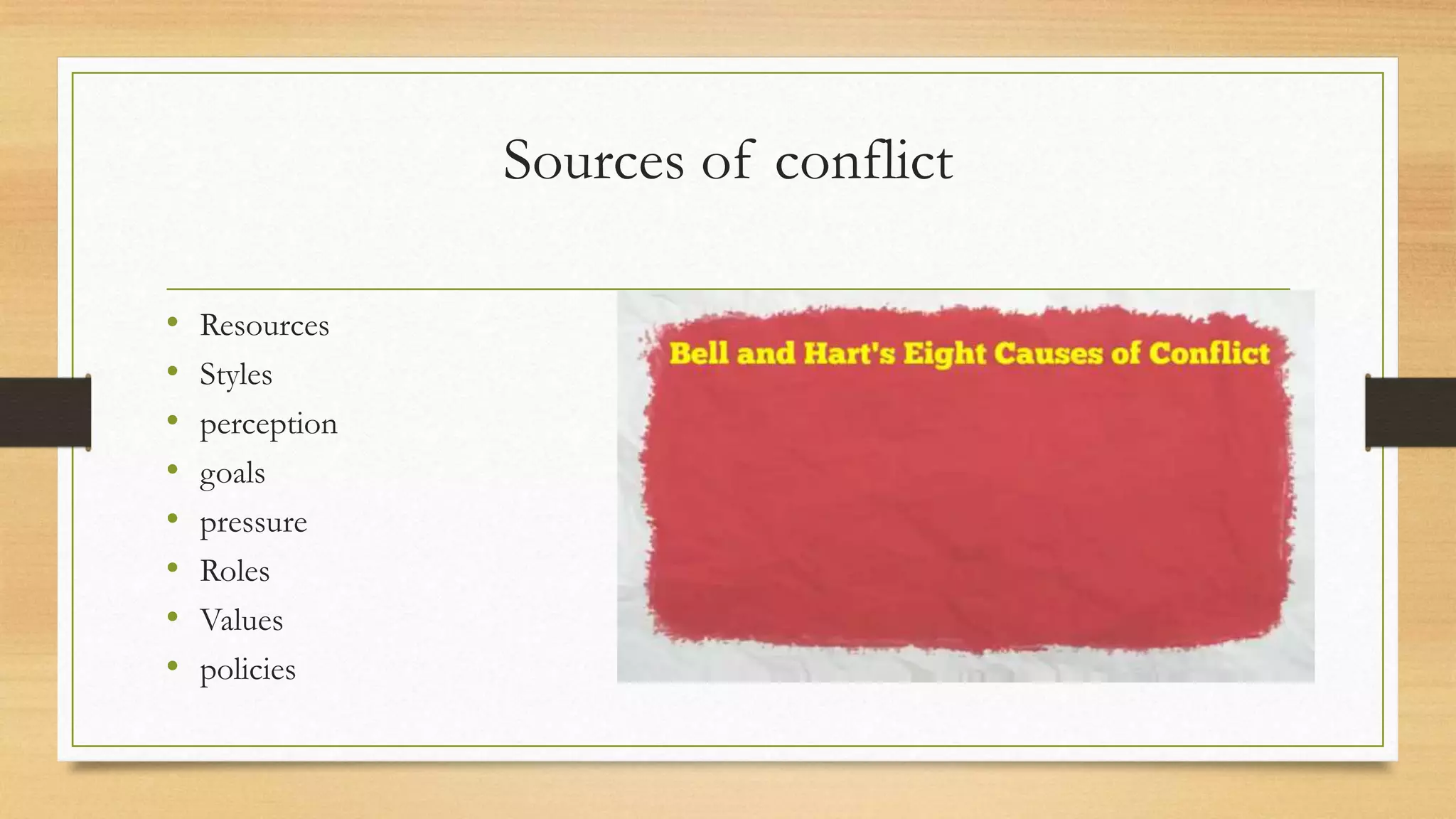Conflict in interpersonal communication | PPTX
