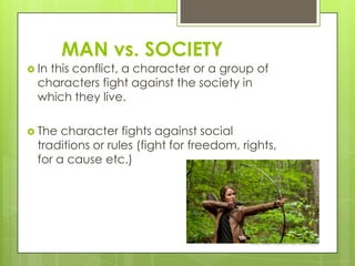Conflict in literature | PPTX