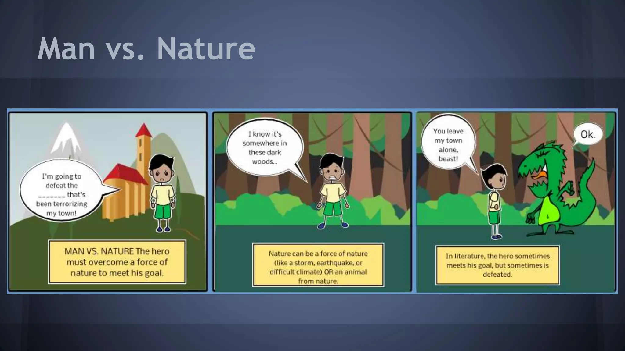 Conflict in Literature | PPTX