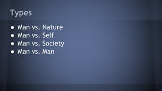 Conflict in Literature | PPTX