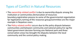 Conflict in using and managing natural resources.pptx