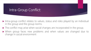 Conflict & its types | PPTX