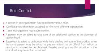 Conflict & its types | PPTX