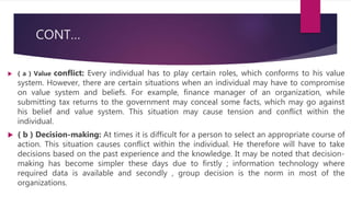 Conflict & its types | PPTX