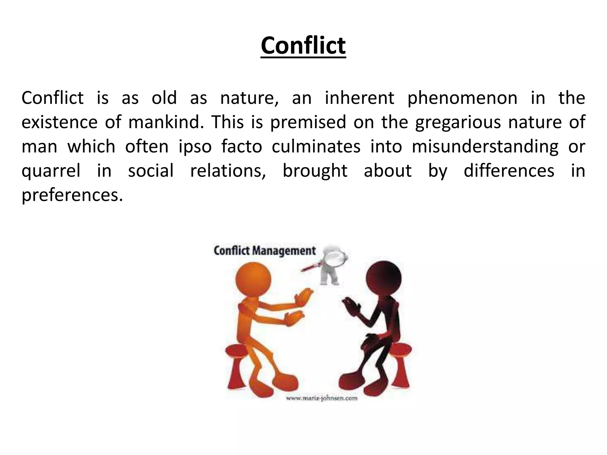 Conflict life cycle | PPTX