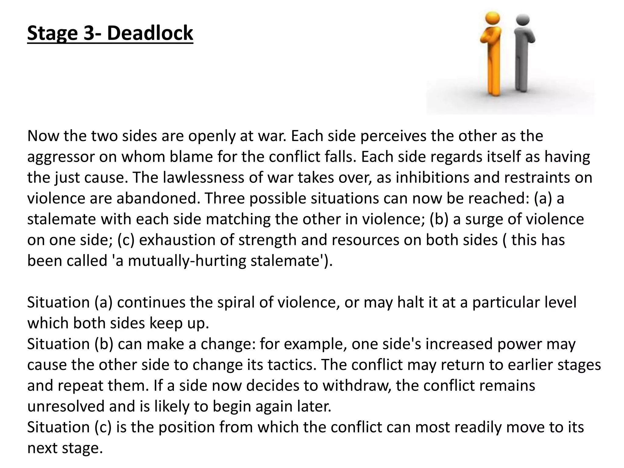 Conflict life cycle | PPTX