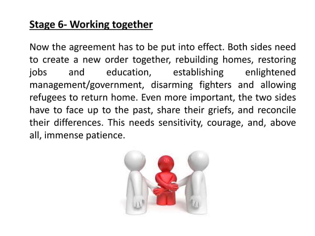 Conflict life cycle | PPTX | War and Conflicts