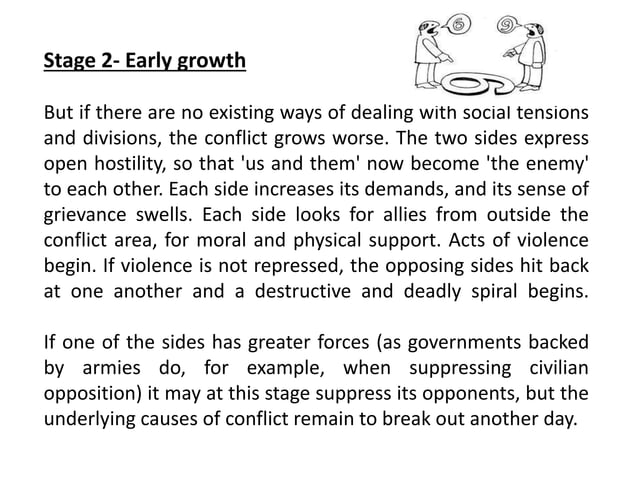 Conflict life cycle | PPTX | War and Conflicts