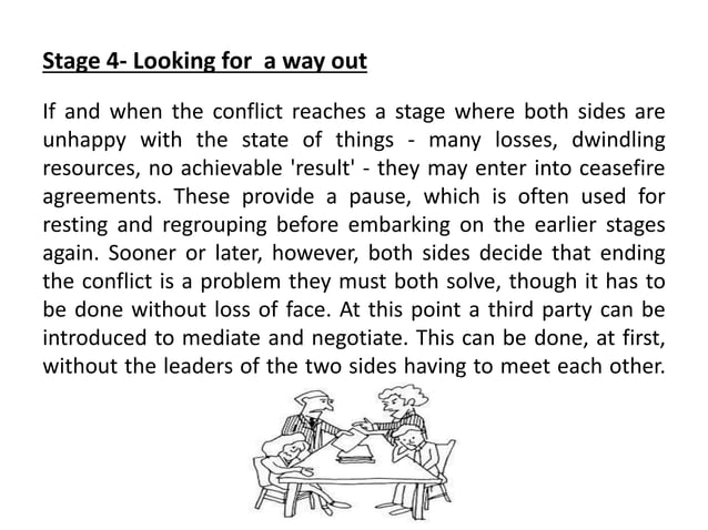 Conflict life cycle | PPTX | War and Conflicts