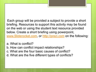 Conflict management | PPT
