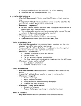 Conflictmanagement | PDF