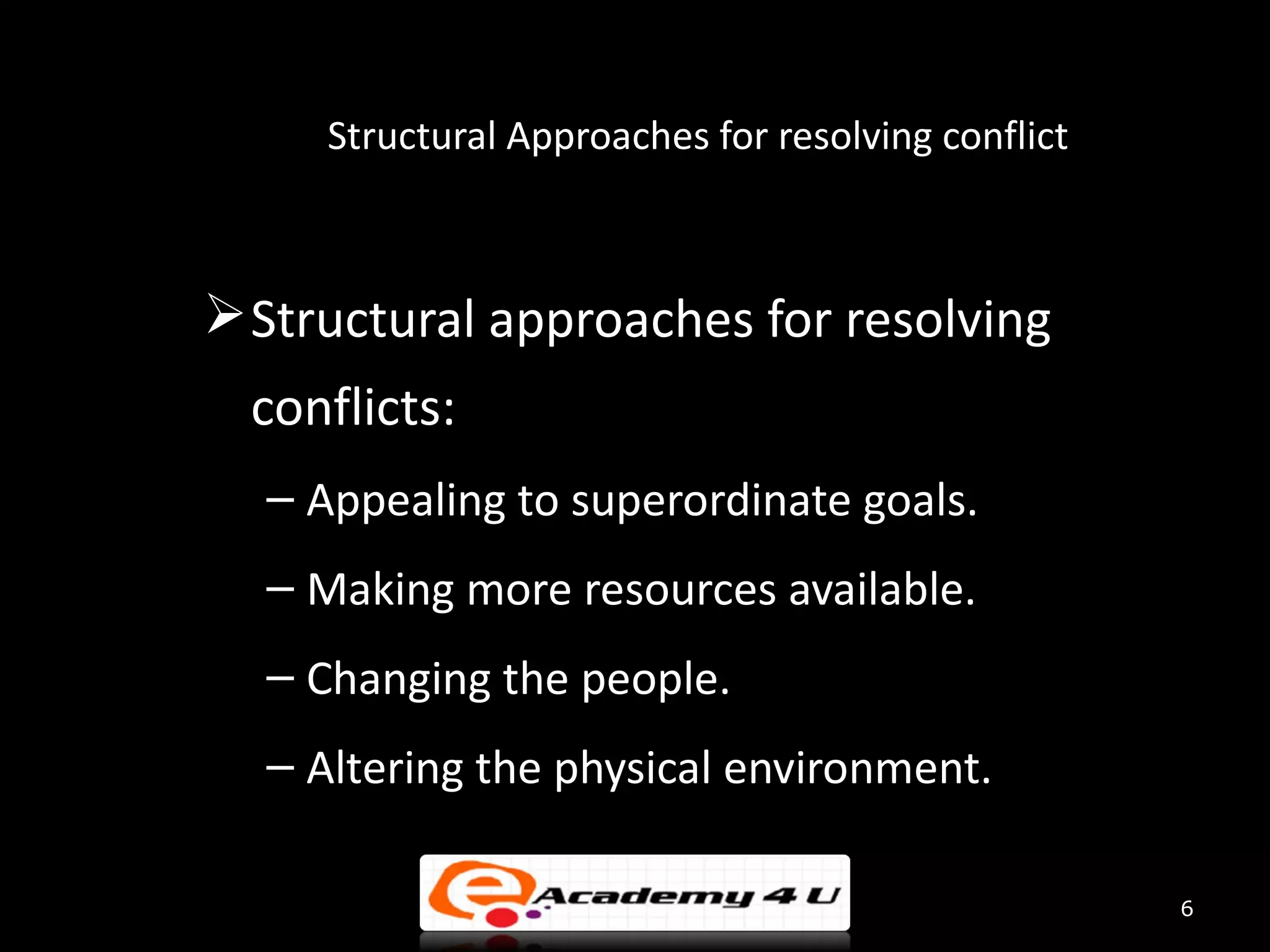 Conflict management | PPT