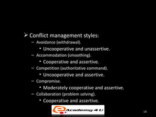 Conflict management | PPT