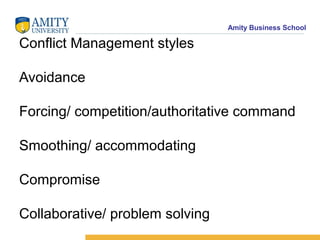 Conflict management | PPT
