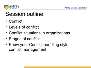 Conflict management | PPT