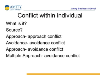 Avoidance Conflict Style