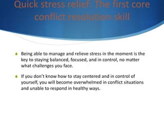 Conflict management | PPT