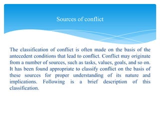 Conflict management | PPTX