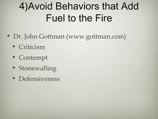 Conflict Management | PPT | Healthy Living