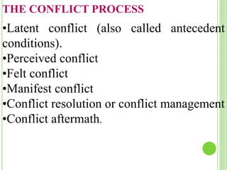 Conflict management | PPTX