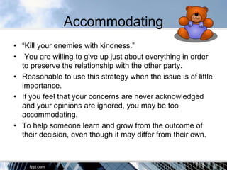 Conflict management | PPTX