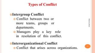 Conflict management | PPTX