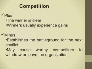 Conflictmanagement | PPT